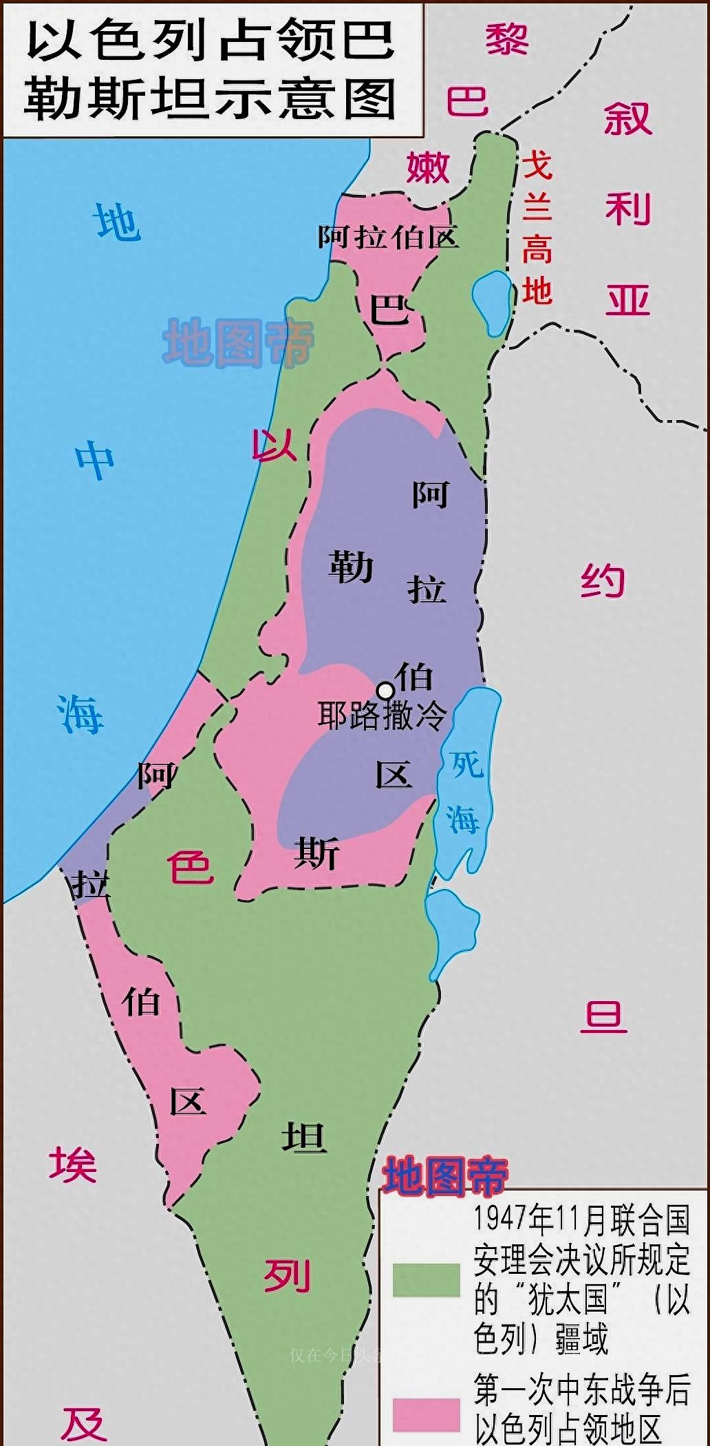 How big is the territory of Israel? How many square kilometers are ...