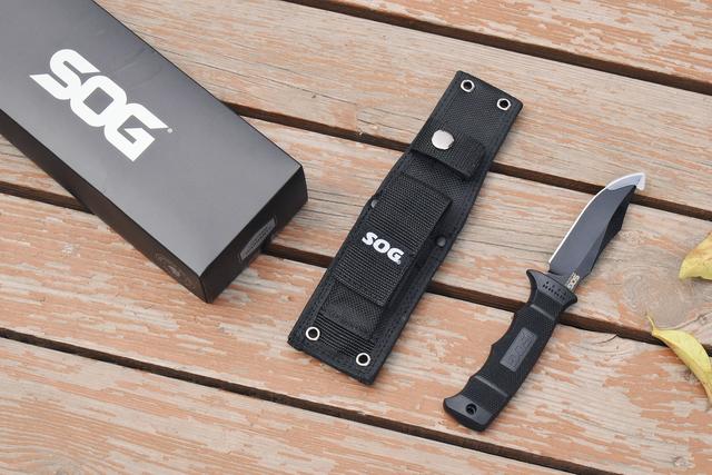 有如硬汉般简单好用！——SOG Mini海豹E37M直刀体验 - 生活 科技章鱼烧