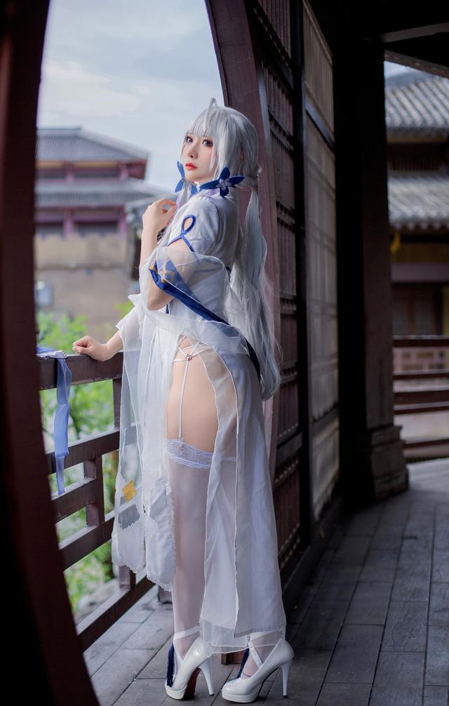 Cosplay美圖欣賞 miidoo醬《碧浪航線》光輝 旗袍 - 資訊咖