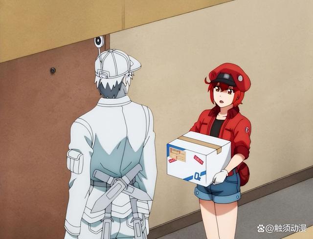 The imported Japanese animation "Working Cells: Cell Battle", cute and ...