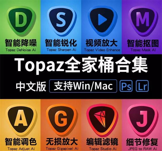 Topaz family bucket, this is the treasure post-processing software for ...