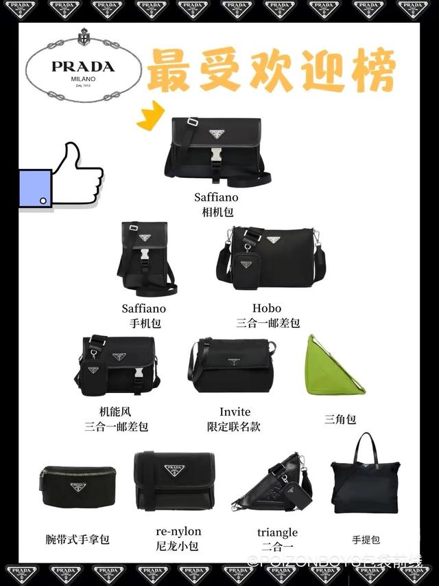 LUSS LOOP Prada 10 Bags for Boys - iNEWS