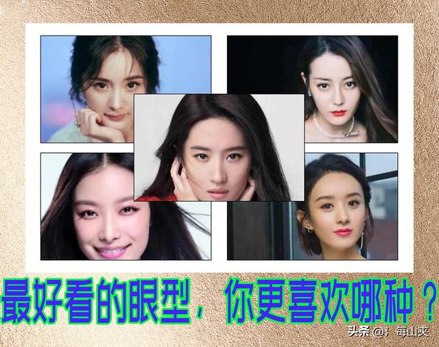 The best eye shape, which one do you prefer? - iNEWS