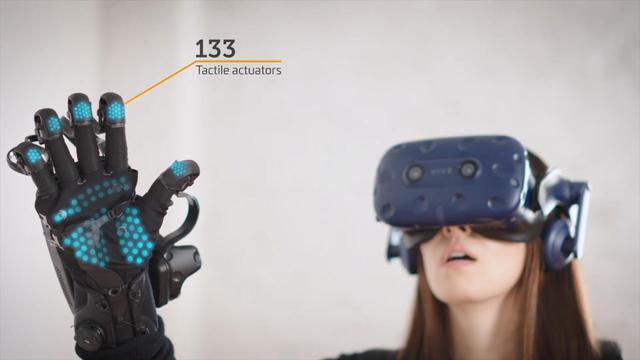 What is the principle of VR virtual reality haptic force feedback ...