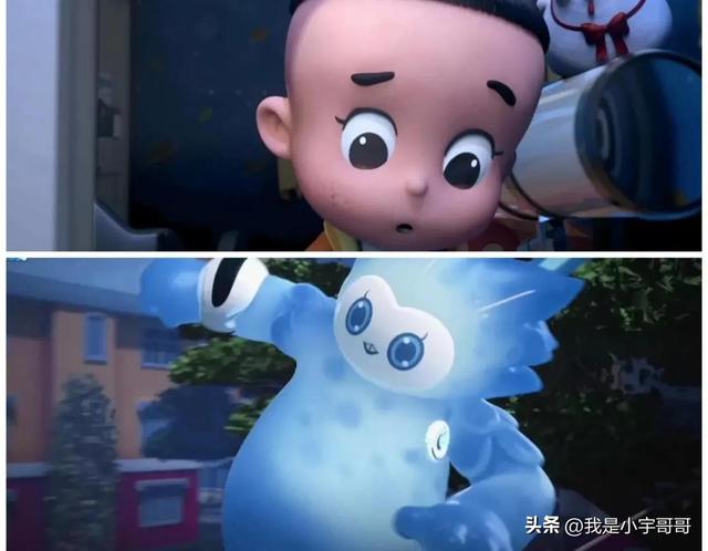 The movie "New Big Head Son and Little Head Dad 5 My Alien Friends" is ...