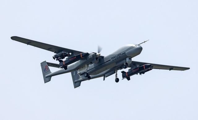 The People's Liberation Army's heavy-duty drone circled Taiwan for the ...