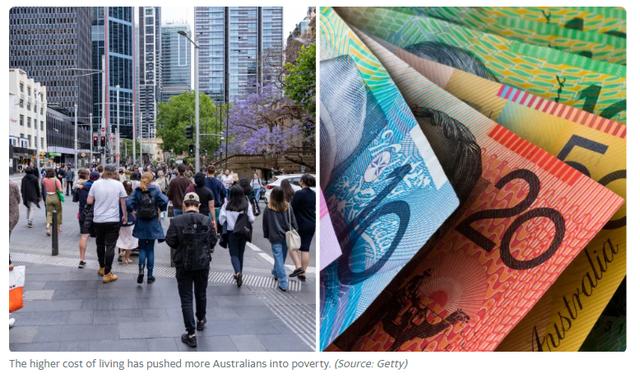 Australia's poverty line announced: weekly income less than 426.3 ...