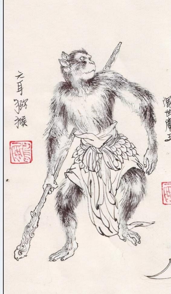 "Journey to the West" can understand why the six-eared macaque, who ...