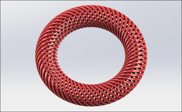 How does SolidWorks move/copy work?Take the spiral circle as an example ...