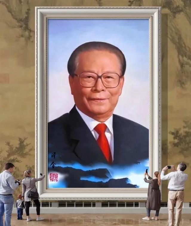 Chinese painter, it took five months to paint the world's tallest giant ...