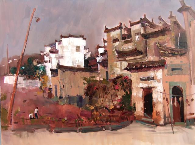 "Work Appreciation" A touch of warm sun, warm heart, painter Chen ...