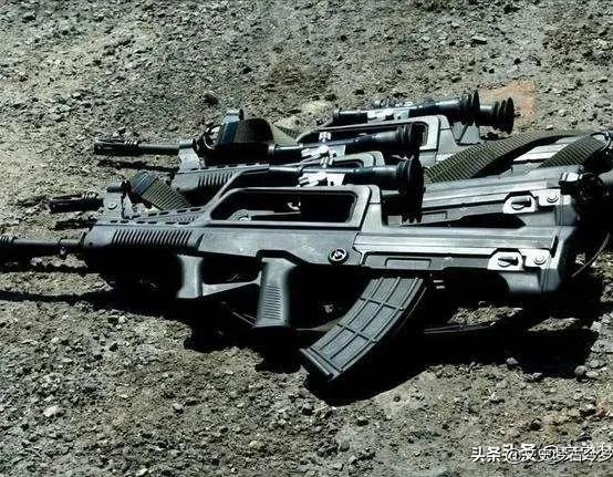 The Type 95 rifle has low recoil and high shooting accuracy. It can be ...