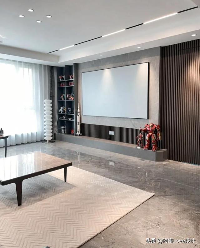 Net red slate TV background wall - iNEWS