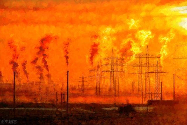 The fire at the chemical plant fire scene rose dozens of meters high ...