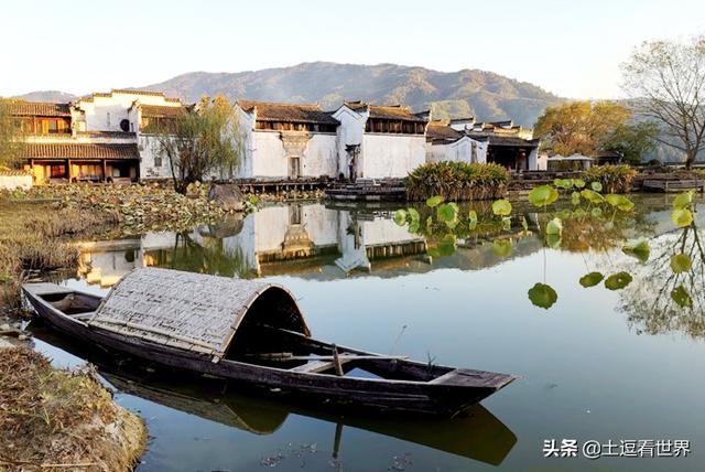 Taiji Ancient Village is a ridge, with the idyllic landscape hidden in ...