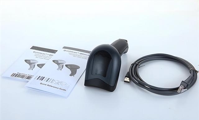 Feiyang teaches you the correct way to use the handheld barcode scanner ...