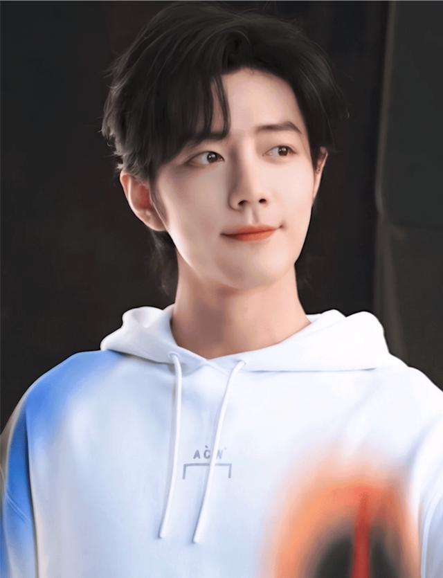 Fans produced concept drawings of Xiao Zhan and Guo Jing, showing smoke ...