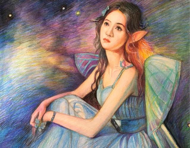 Color lead painting "Dream Elf" - iNEWS