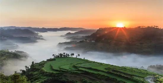 My hometown Weiyuan is a place with beautiful mountains and waters - iNEWS