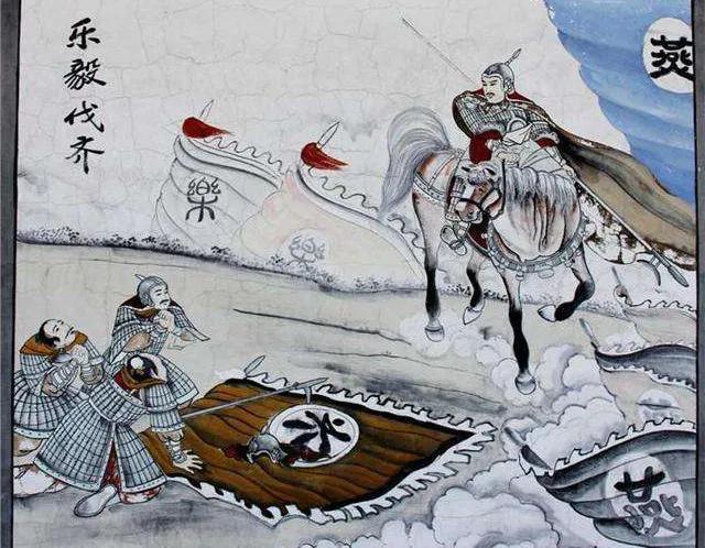 Le Yi, the commander of the coalition army, broke seventy cities in Qi ...