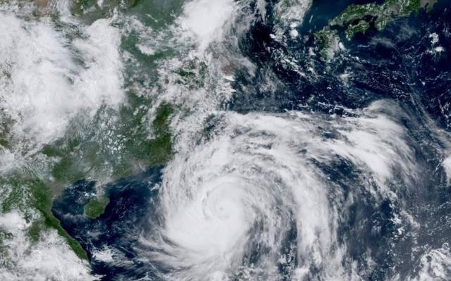 The highest level typhoon warning was issued in advance, and the ...