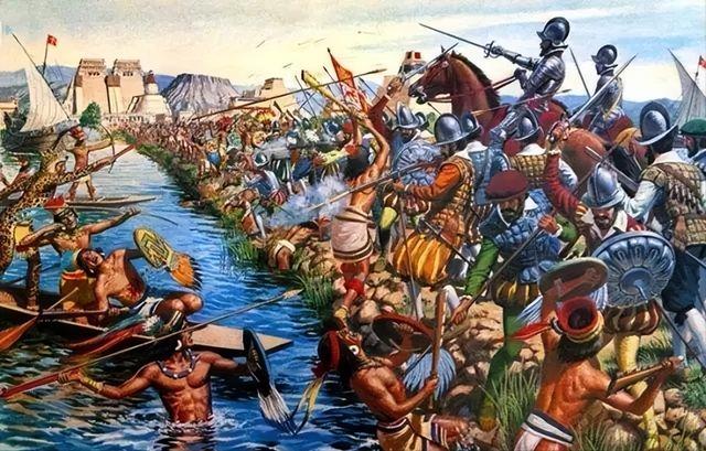 The Spanish Empire in the 16th century conquered Mexico and colonized ...