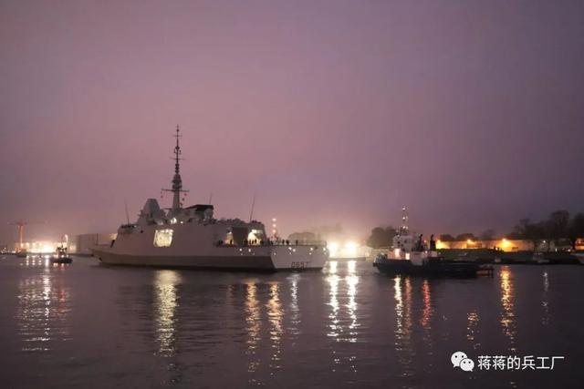 The French frigate Lorraine begins sea trials, and the construction of ...