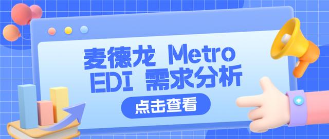 Metro EDI needs analysis - iNEWS