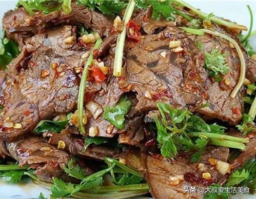 The cold beef is so delicious in this way, spicy and delicious ...