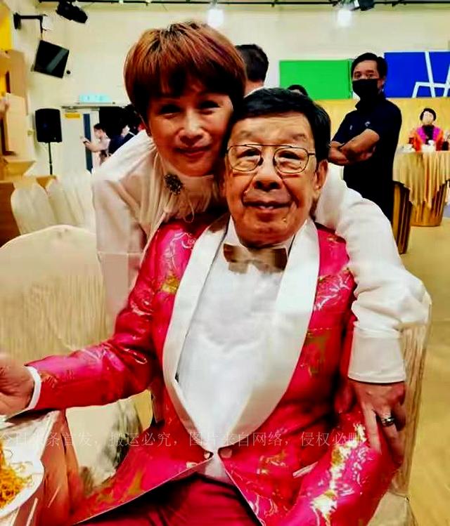 56-year-old Lin Yilian, who is congratulating her godfather on his ...