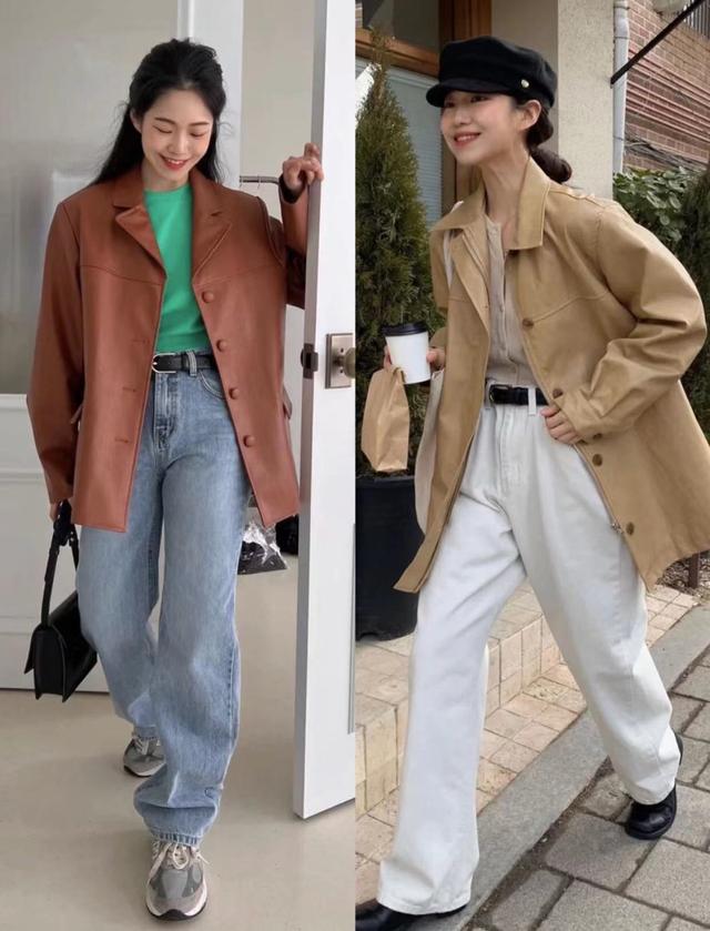 "Korean style" can be sweet and cool to wear. These 16 sets of autumn ...