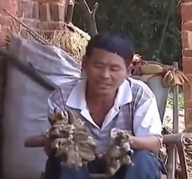 Hunan man has been suffering from a strange disease for 20 years, his ...