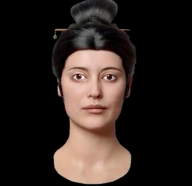 How beautiful is Qin Shihuang's concubine?Northwest University restores ...