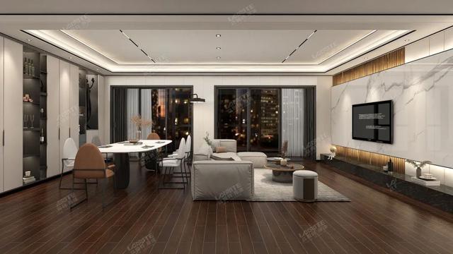 140 square meters of modern minimalist style whole house design, the ...