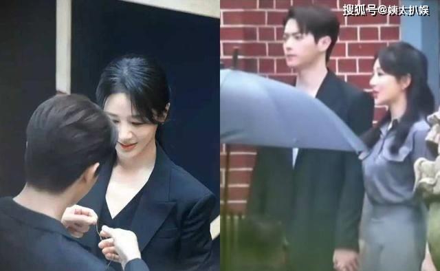 The scene of Yang Zi and Xu Kai embracing each other in "The Story of ...