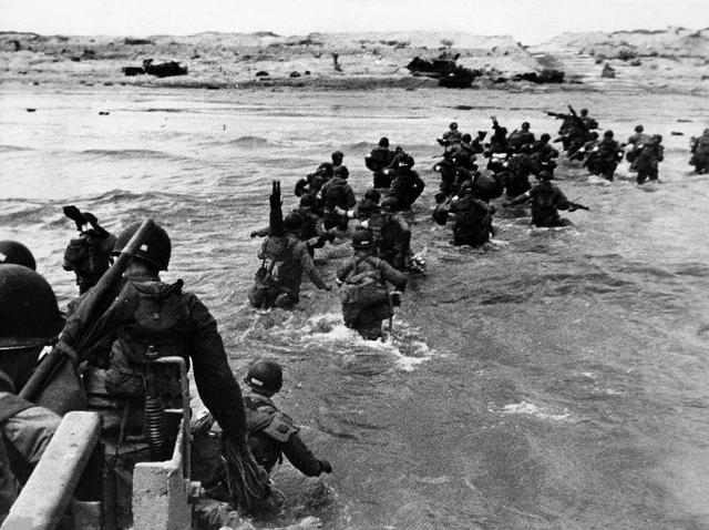 Where did the German troops go when the Allies landed in Normandy ...