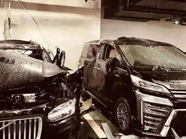 The supposedly safe Volvo exploded in the basement and the scene was ...