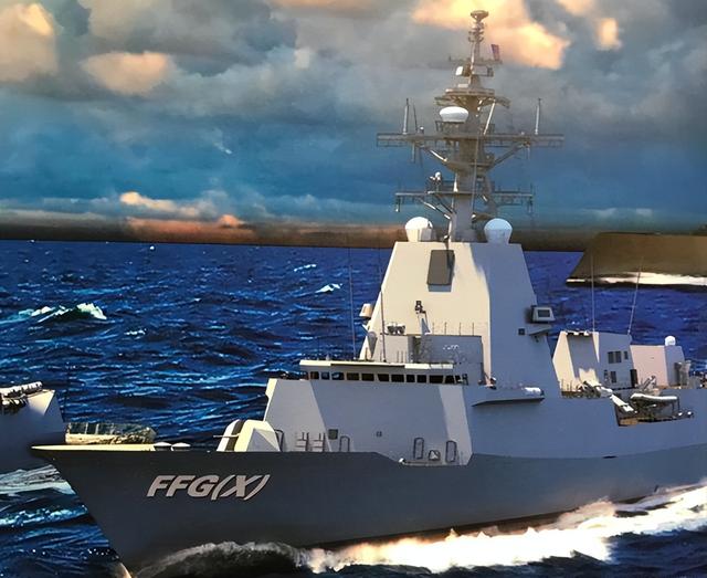 The U.S. Navy built a 7,000-ton frigate, which is obviously large in ...