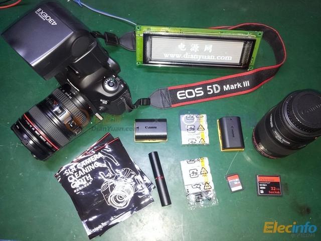 "Teardown" Canon's top full-frame 5D3 camera battery dismantling ...