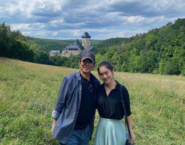 Jet Li and his daughter appeared in the Czech Republic, the father and ...