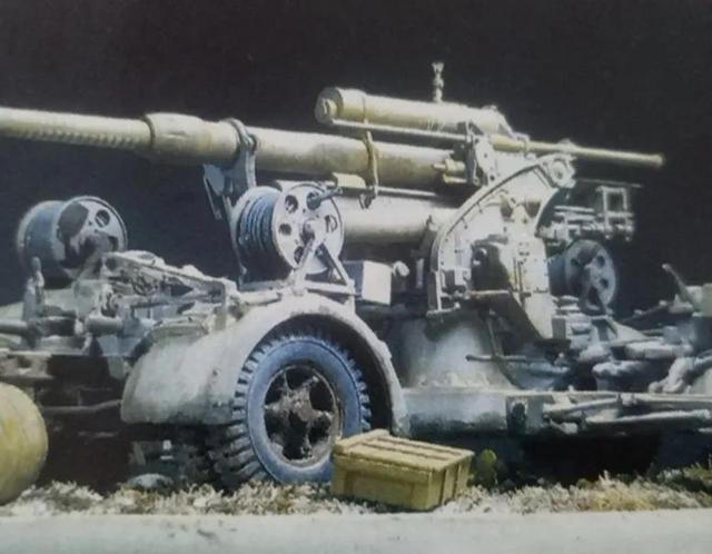 88mm gun of Bastogne, Germany during World War II - iNEWS