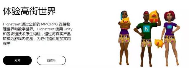 Highstreet, an open world Metaverse that earns revenue through games ...