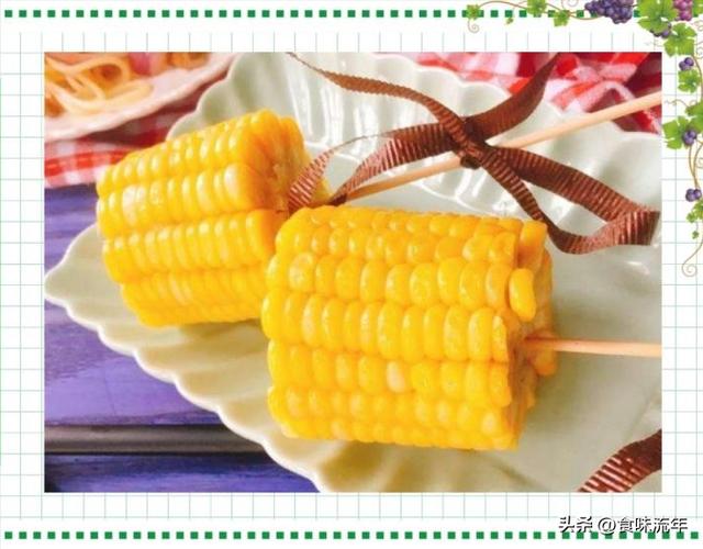 In the early morning of autumn, make a milk-flavored sweet corn for ...