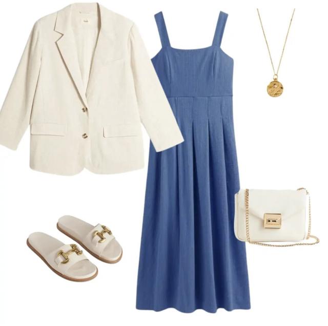 6 sets of blue matching, wear this summer's fresh ocean style, age ...
