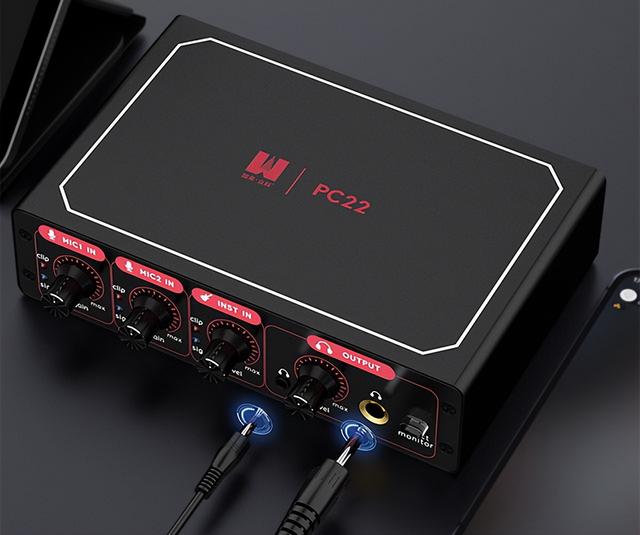 Calais Zhongke PC22 live sound card used by star anchors - iNEWS