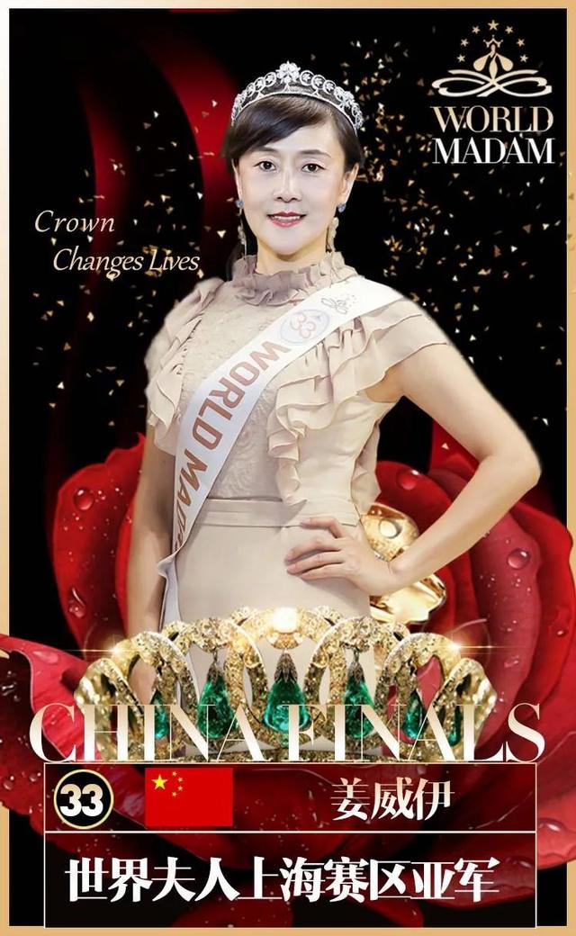 "Mrs. Jiang Weiyi" WORLD MADAM World Madam 2021 China Finalist ...