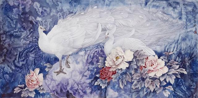 Her new gongbi paintings are full of celestial and poetic realms - iNEWS