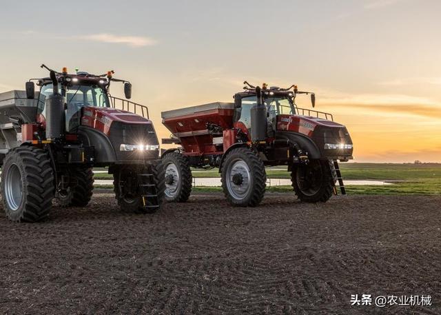 Case Trident 5550 fertilizer spreader uses Raven system for unmanned ...