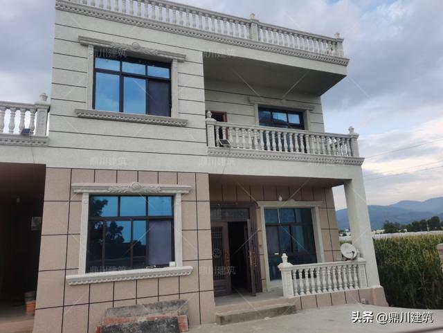 250,000 to build a two-story flat-roofed house, it really looks better ...