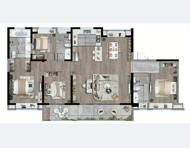 Can this 180-square-meter "full score" apartment impress you? - iNEWS